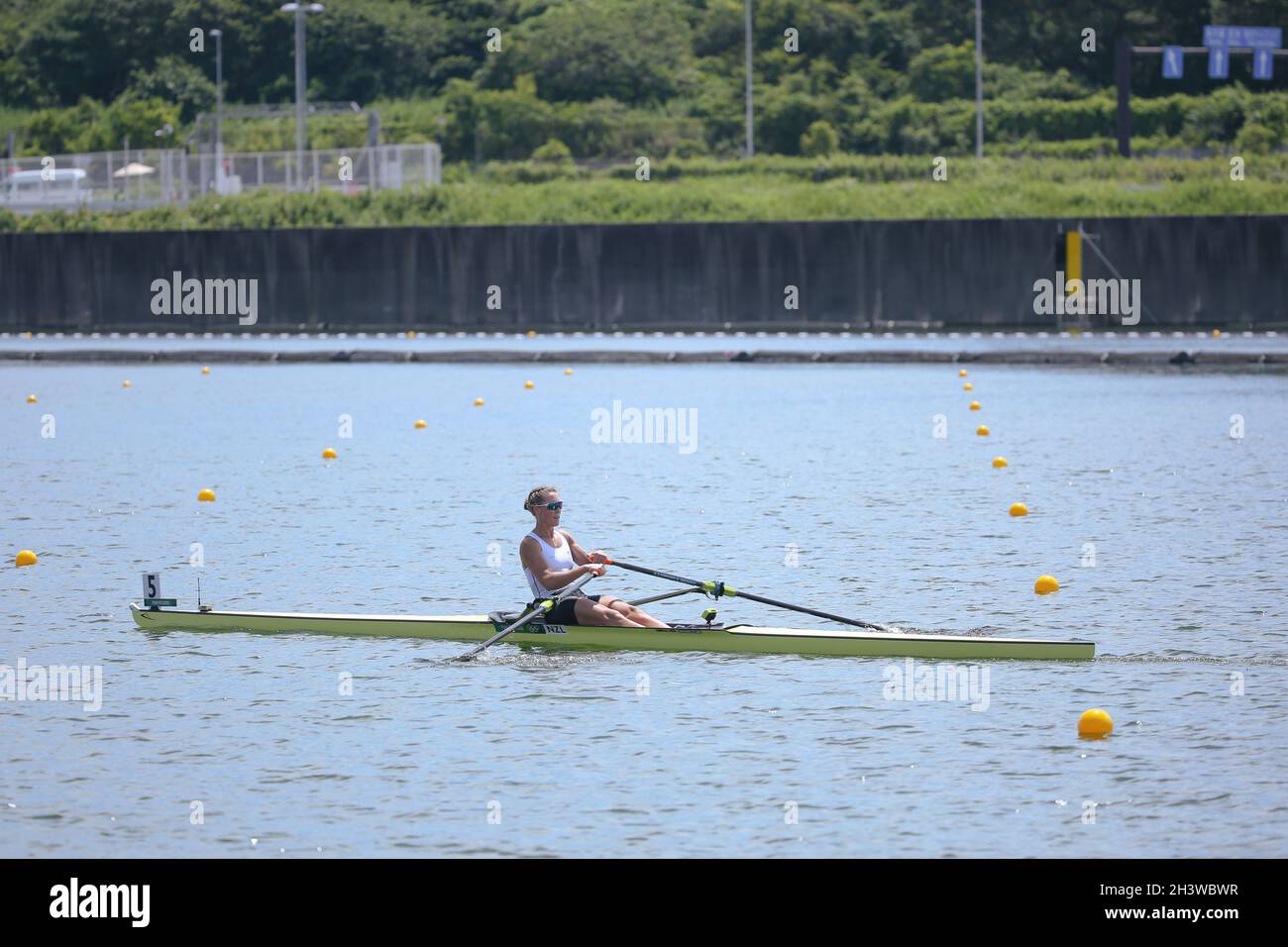 JULY 23rd, 2021 - TOKYO, JAPAN: Emma TWIGG of New Zealand wins the ...
