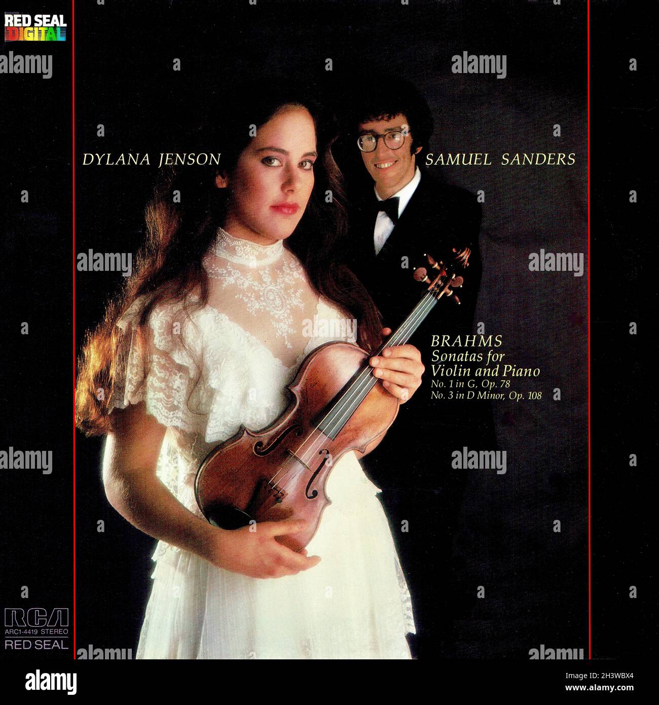 Brahms Violin Sonatas 1 & 3 - Dylana Jenson RCA 1 - Classical Music ...