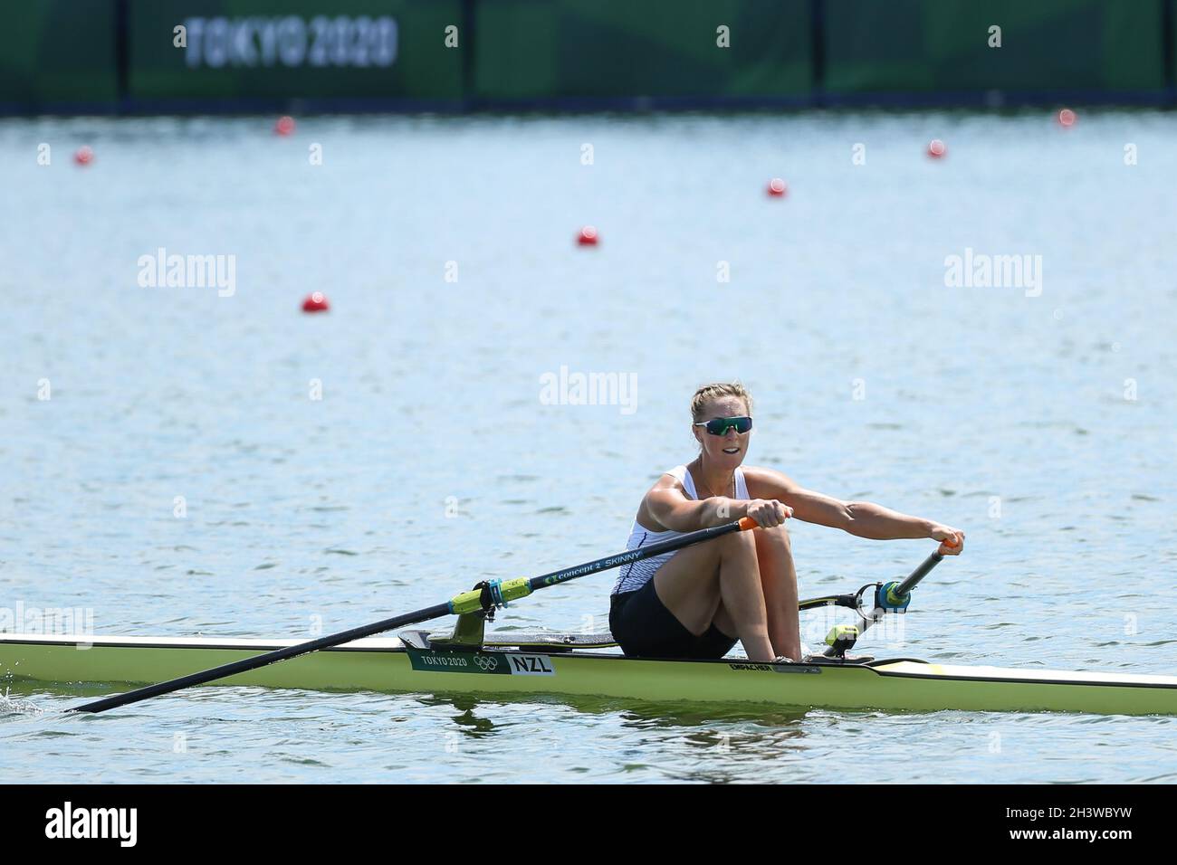 JULY 23rd, 2021 - TOKYO, JAPAN: Emma TWIGG of New Zealand wins the ...