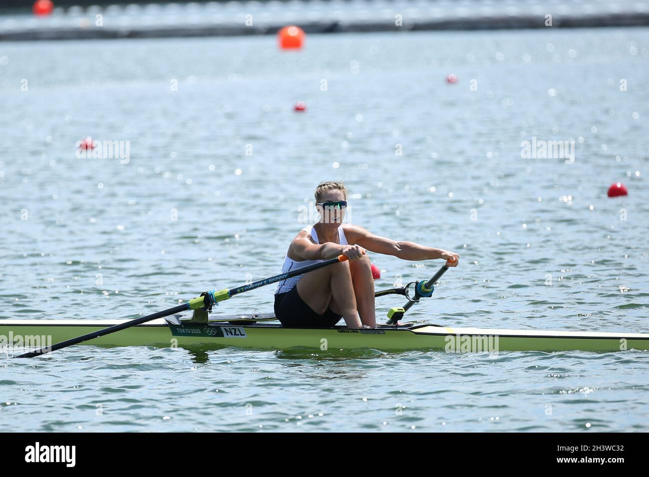JULY 23rd, 2021 - TOKYO, JAPAN: Emma TWIGG of New Zealand wins the ...