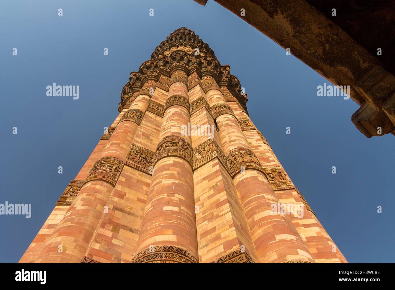 Qutb Minar - UNESCO WHS site in Delhi Stock Photo - Alamy