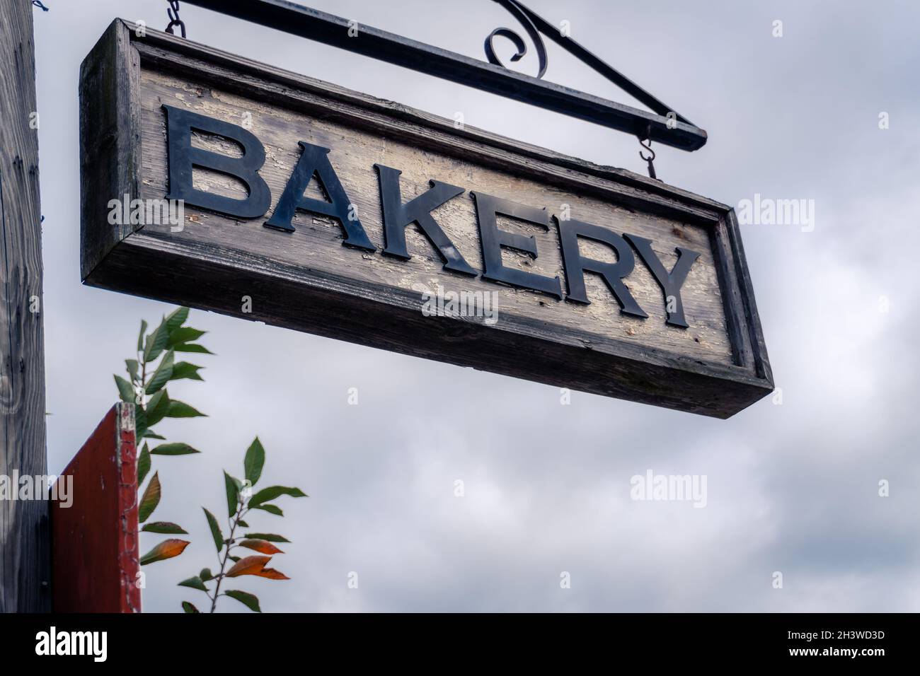 Bakery sign on side hi-res stock photography and images - Alamy