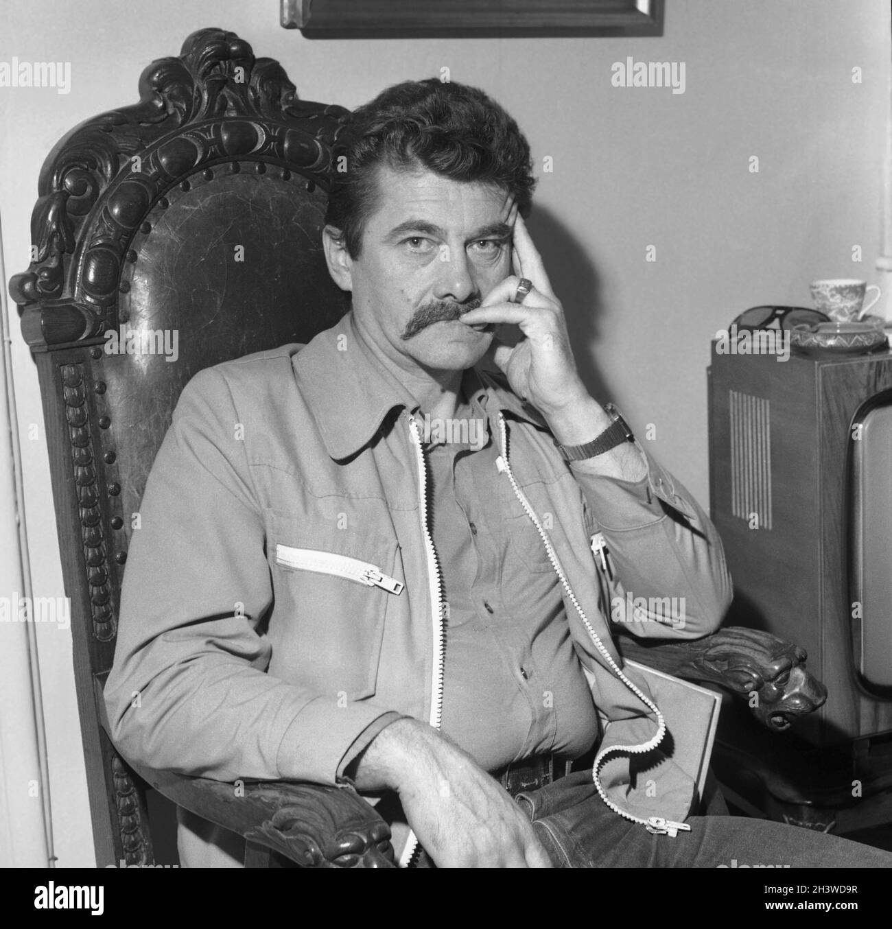 Romanian actor Vasile Miske, approx. 1978 Stock Photo - Alamy
