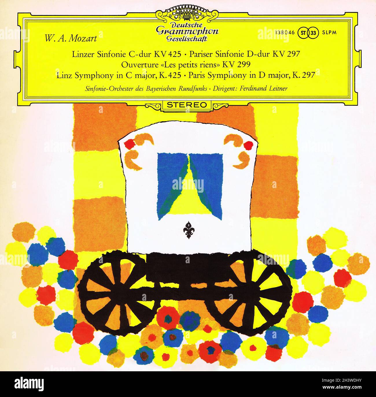 Mozart Linz & Paris Symphonies Les petits reins - Leitner DGG Tulips - Classical Music Vintage ...