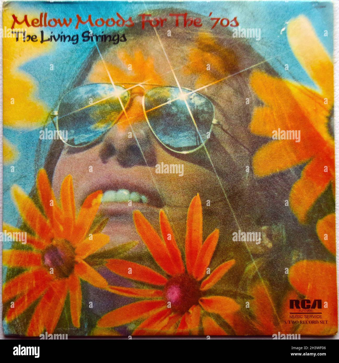 1970s Living Strings Mellow Moods of the 70s 1 Vintage Lp Record Album ...