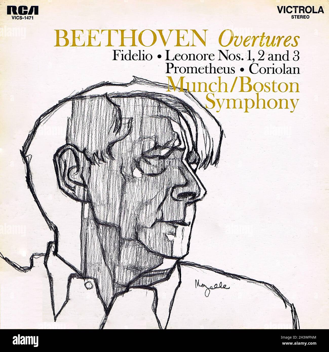 Beethoven Overtures - Munch RCA Victrola - Classical Music Vintage ...