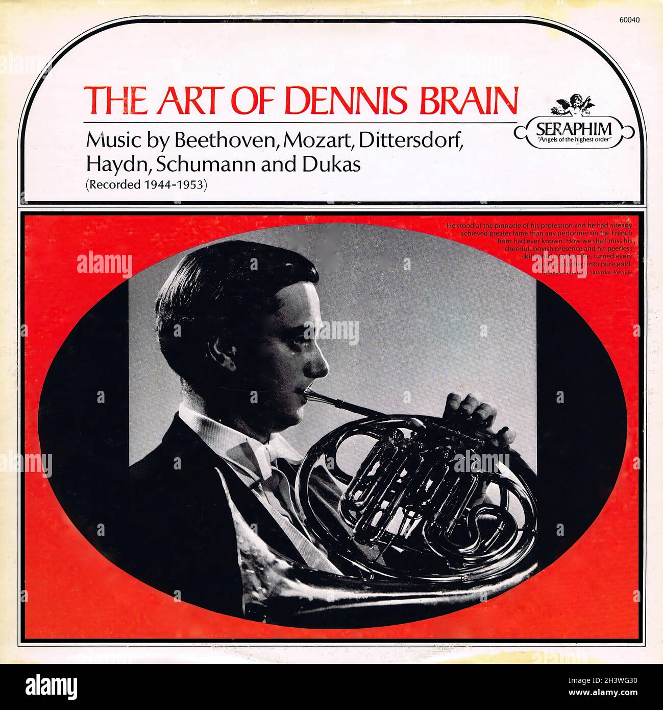 The Art of Dennis Brain vol 1 Beethoven Mozart Dittersdorf Haydn ...