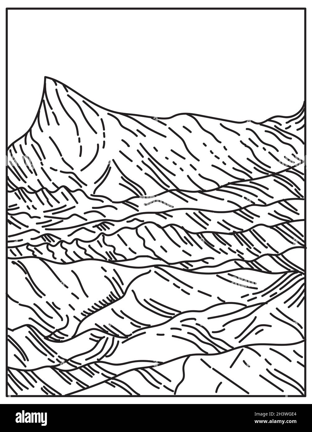 Death Valley National Park That Straddles the California Nevada Border ...