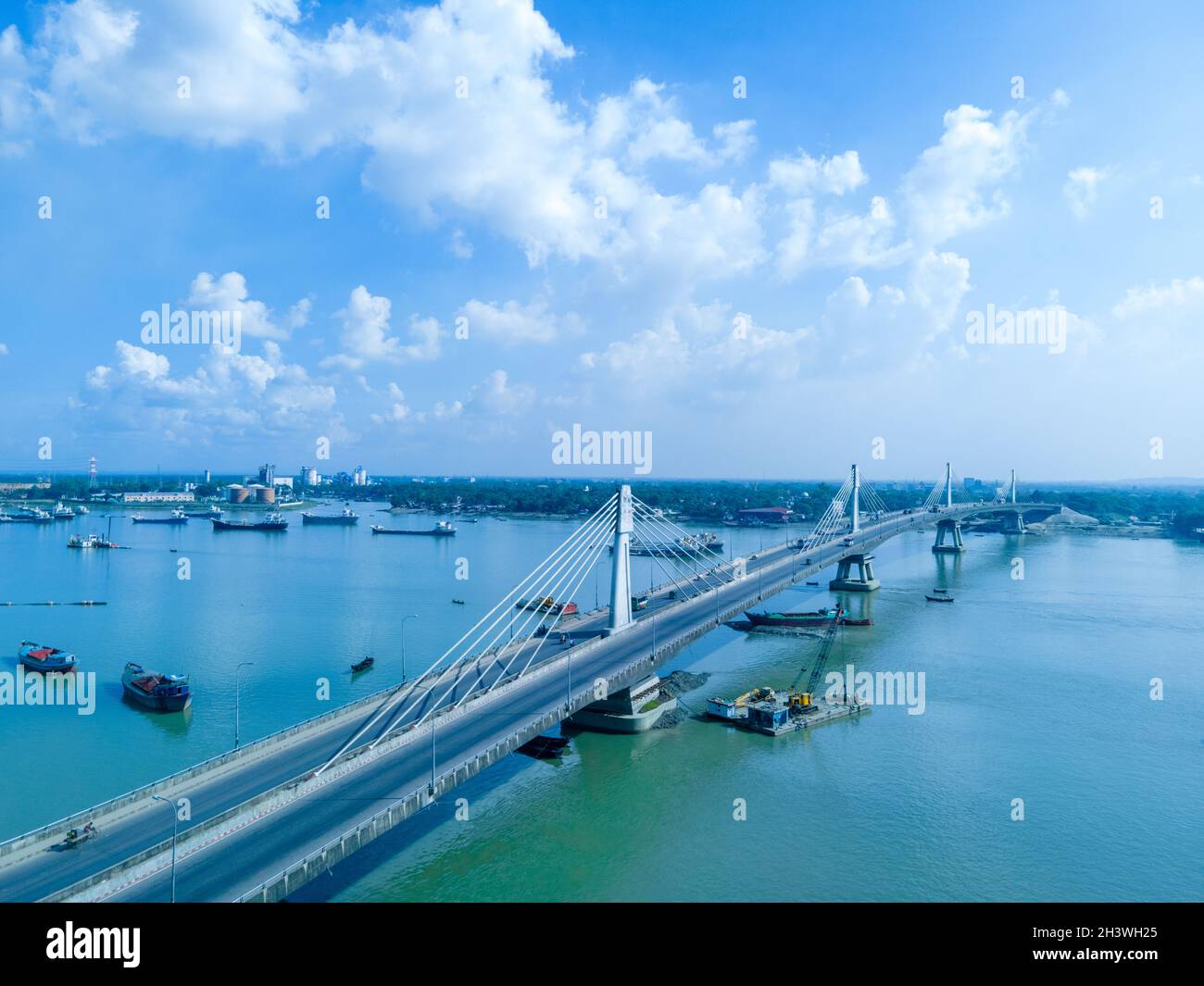 Karnaphuli 3rd bridge hi-res stock photography and images - Alamy