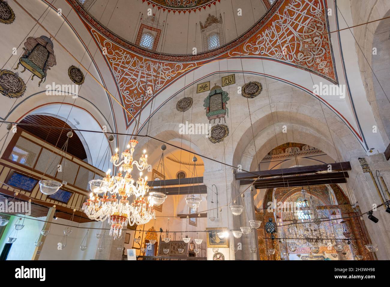 Konya, Turkey - October 2021: Mevlana Museum, known as the Green ...