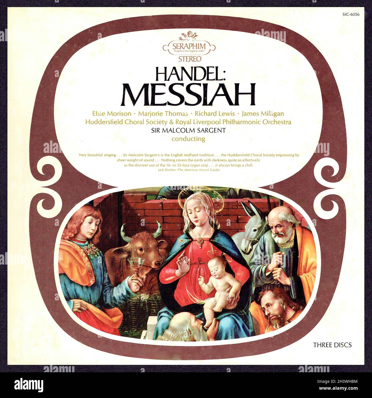 Handel Messiah - Sargent Morison Thomas Lewis Milligan Seraphim 1 ...