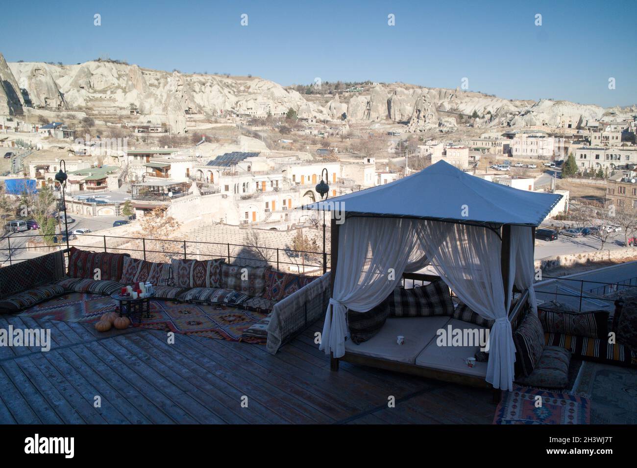 A cave hotel in Cappadocia, Turkey Stock Photo - Alamy