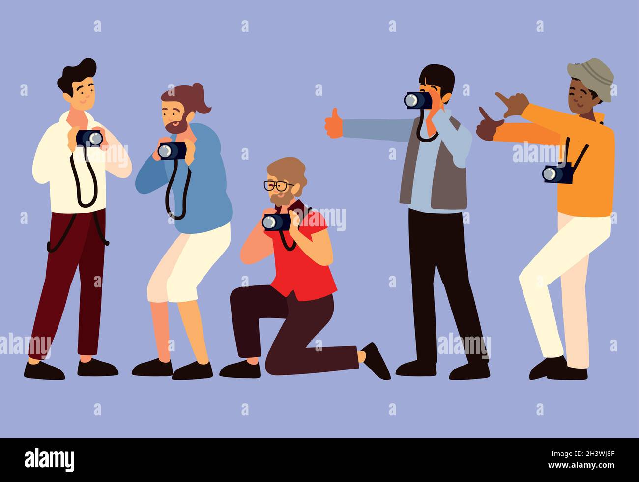 photographer men with camera Stock Vector Image & Art - Alamy
