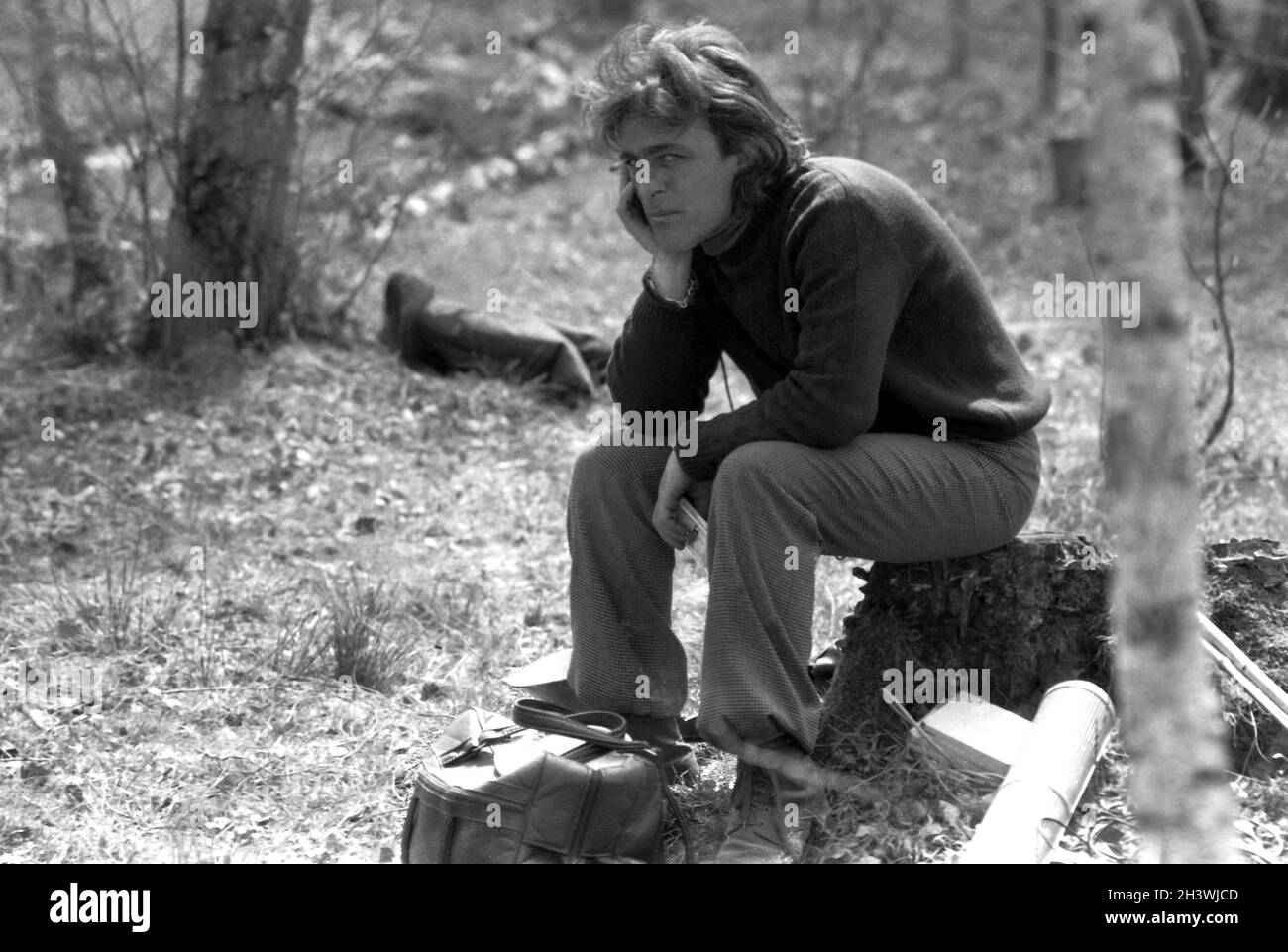 The Romanian director of photography Călin Ghibu, 1980 Stock Photo - Alamy