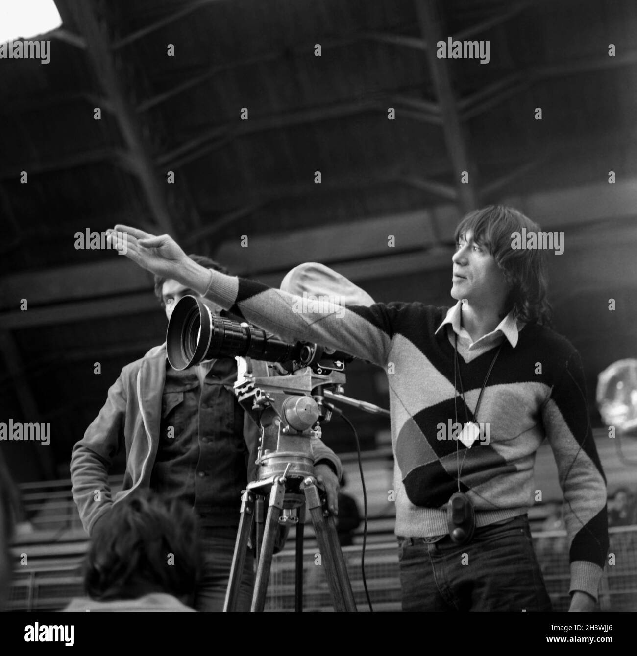 Romanian director of photography Marian Stanciu, approx. 1979 Stock ...