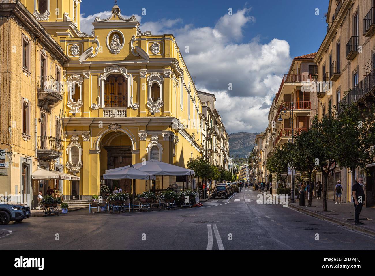 Piazza Tasso, Sorrento, Italy Stock Photo - Alamy