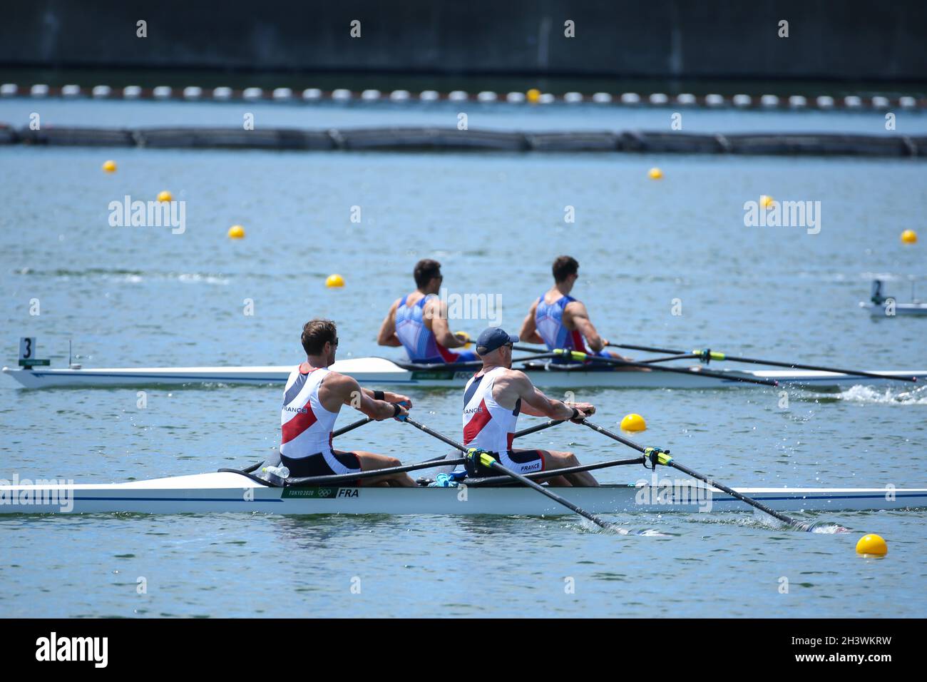 JULY 23rd, 2021 - TOKYO, JAPAN: Hugo BOUCHERON and Matthieu ANDRODIAS ...