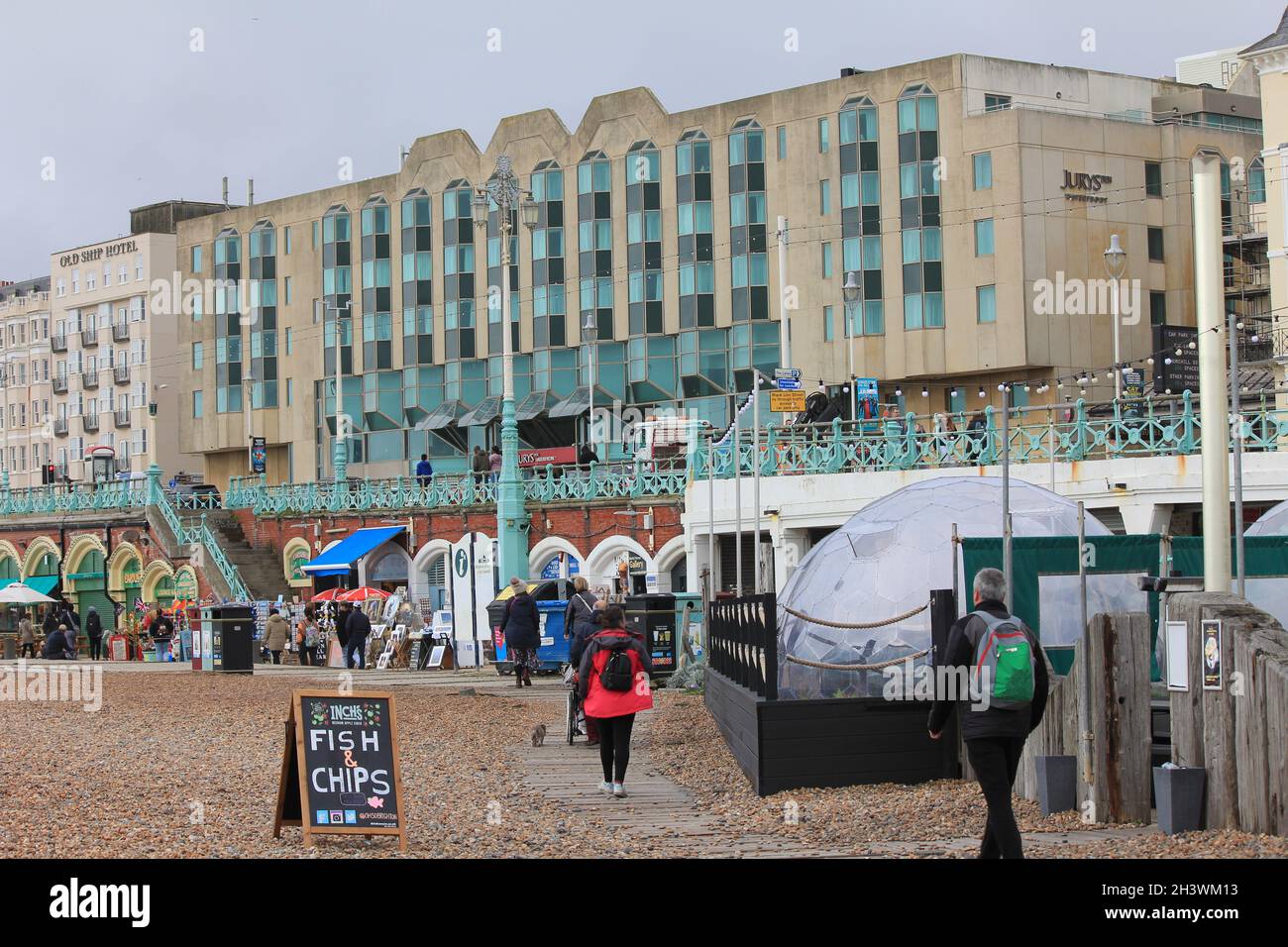 Brighton shopping centre old hi-res stock photography and images - Alamy