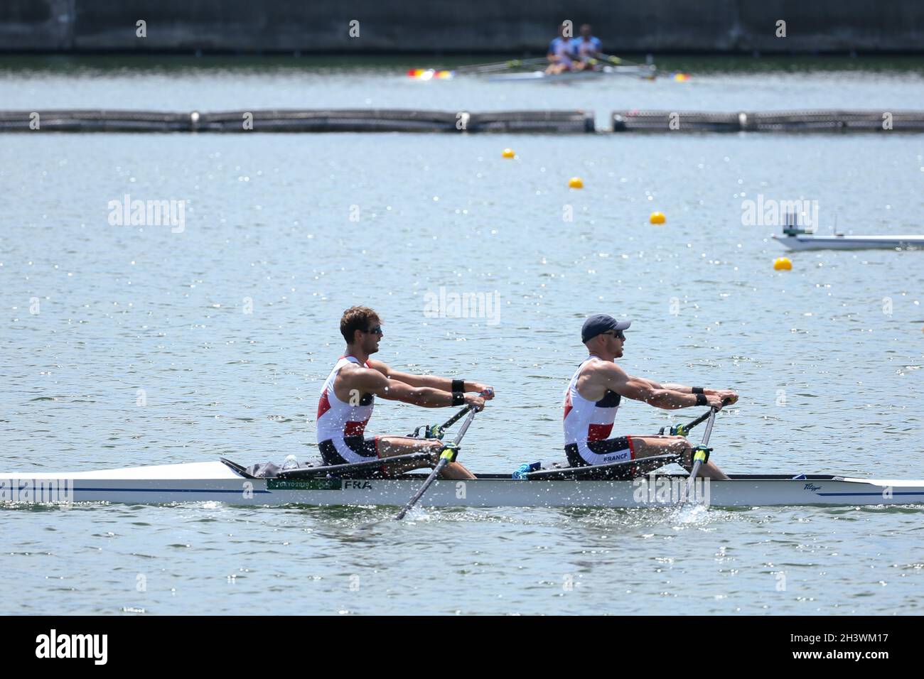 JULY 23rd, 2021 - TOKYO, JAPAN: Hugo BOUCHERON and Matthieu ANDRODIAS ...