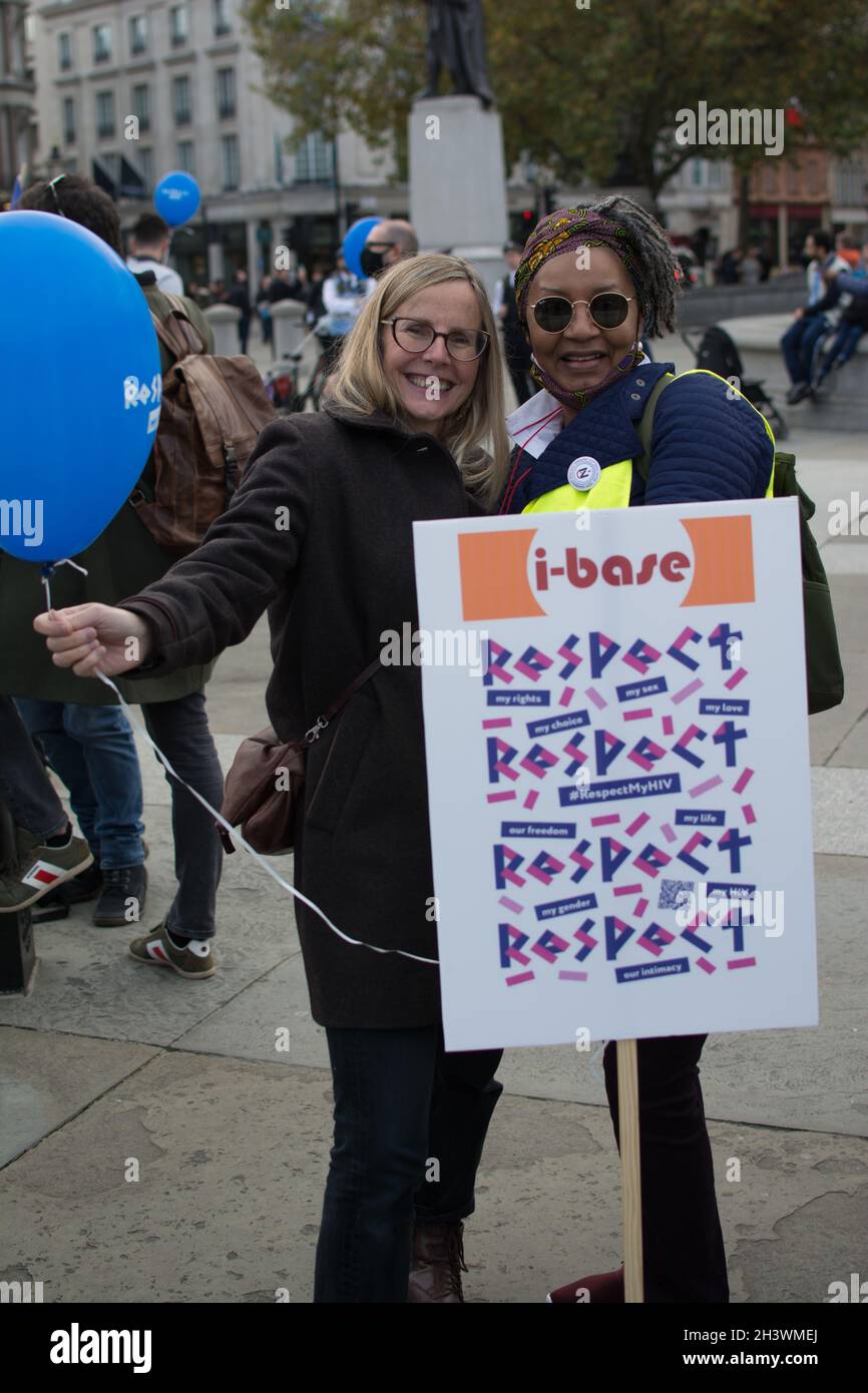 Hiv campaigners hi-res stock photography and images - Alamy
