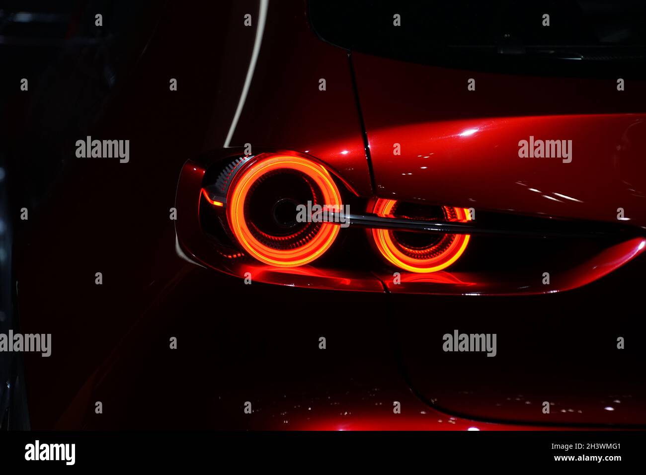 Image of cool car tail lamp Stock Photo - Alamy