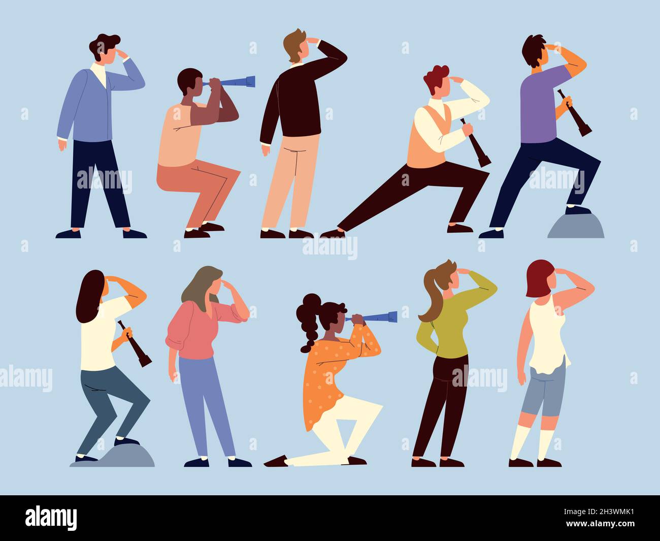 people vision future Stock Vector Image & Art - Alamy