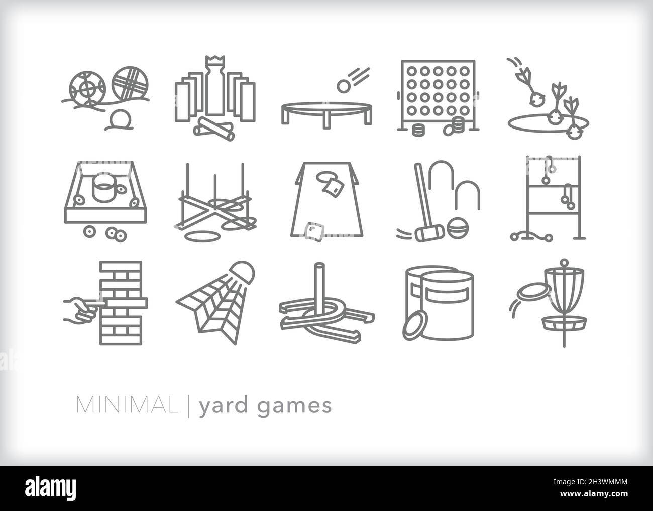 Outdoor bean bag game Stock Vector Images - Alamy