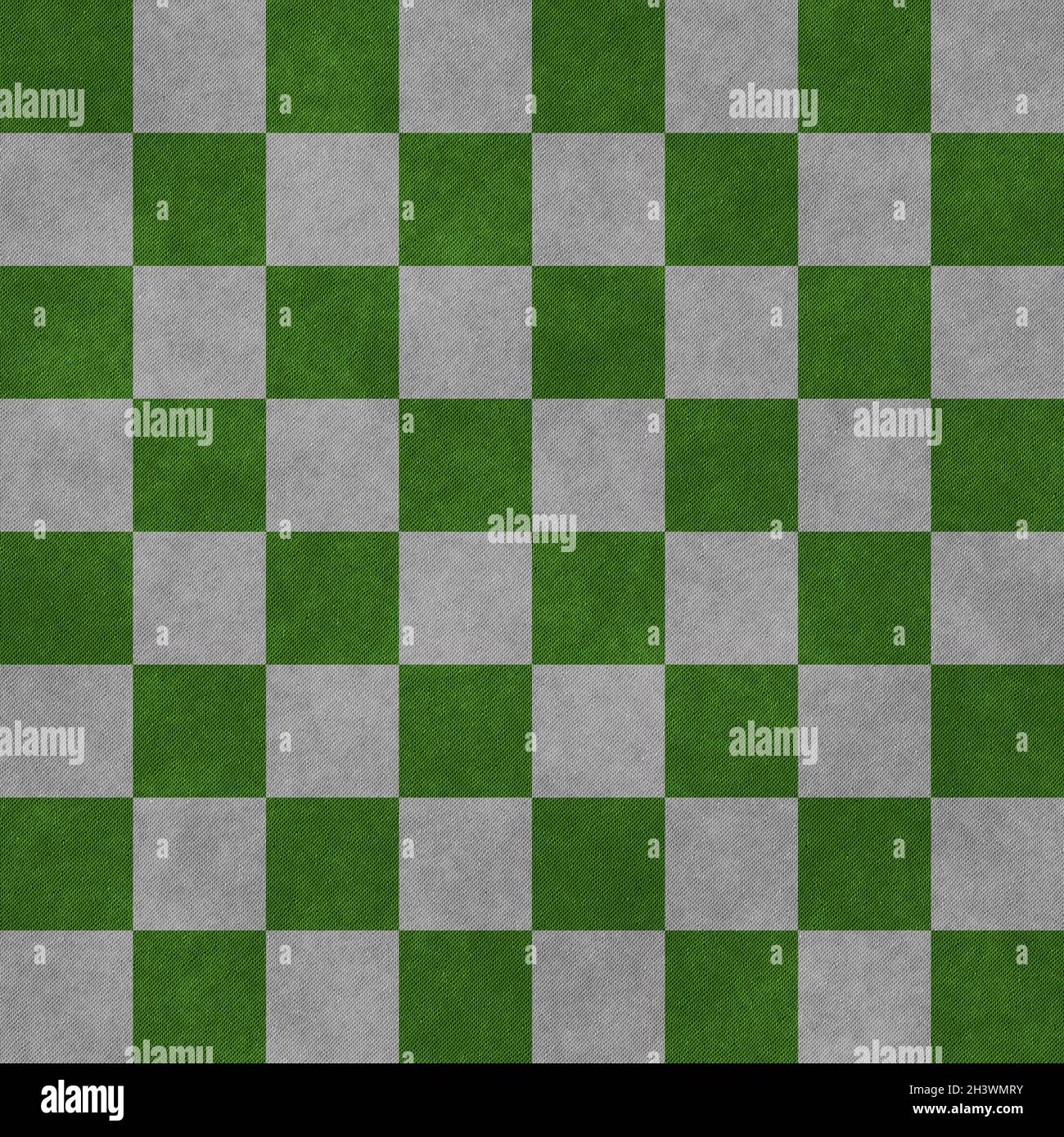 Natural Green Gray Checker Fabric texture as background Stock Photo - Alamy