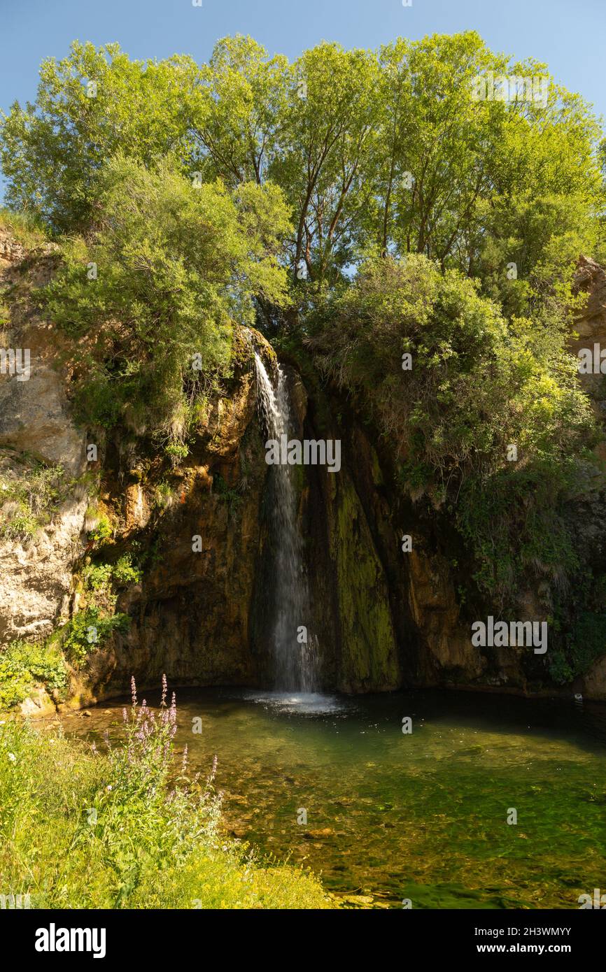 Sarikayalar Waterfall in Bayburt, Turkey Stock Photo - Alamy