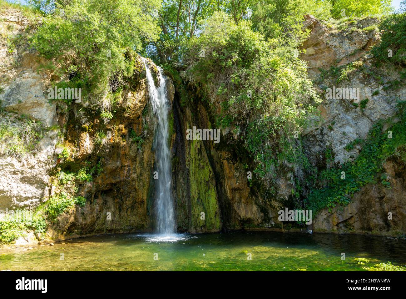 Sarikayalar Waterfall in Bayburt, Turkey Stock Photo - Alamy