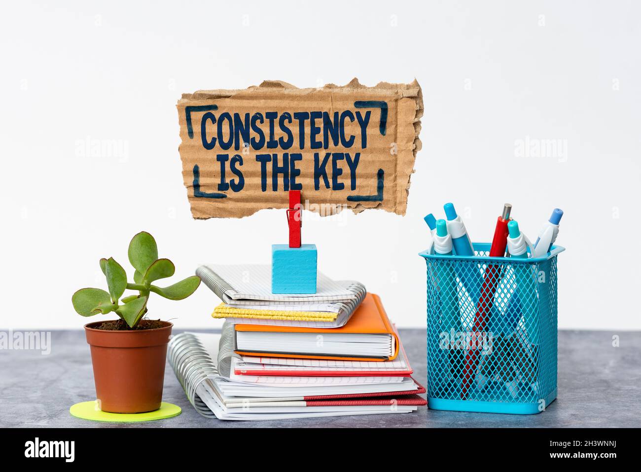 Handwriting text Consistency Is The Key. Business idea by Breaking Bad ...