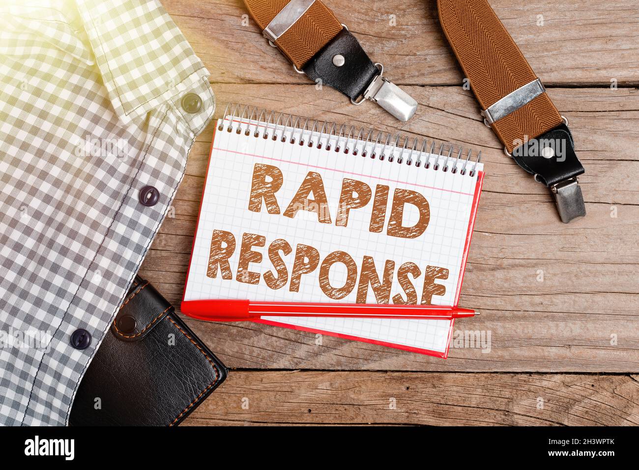 Sign displaying Rapid Response. Conceptual photo Medical emergency team ...