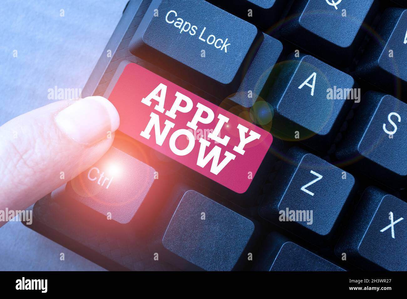 Sign displaying Apply Now. Business approach request something ...