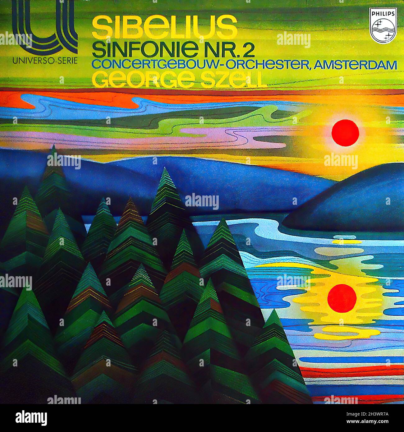 Sibelius Symphony 2 - Szell ACO Philips - Classical Music Vintage Vinyl ...