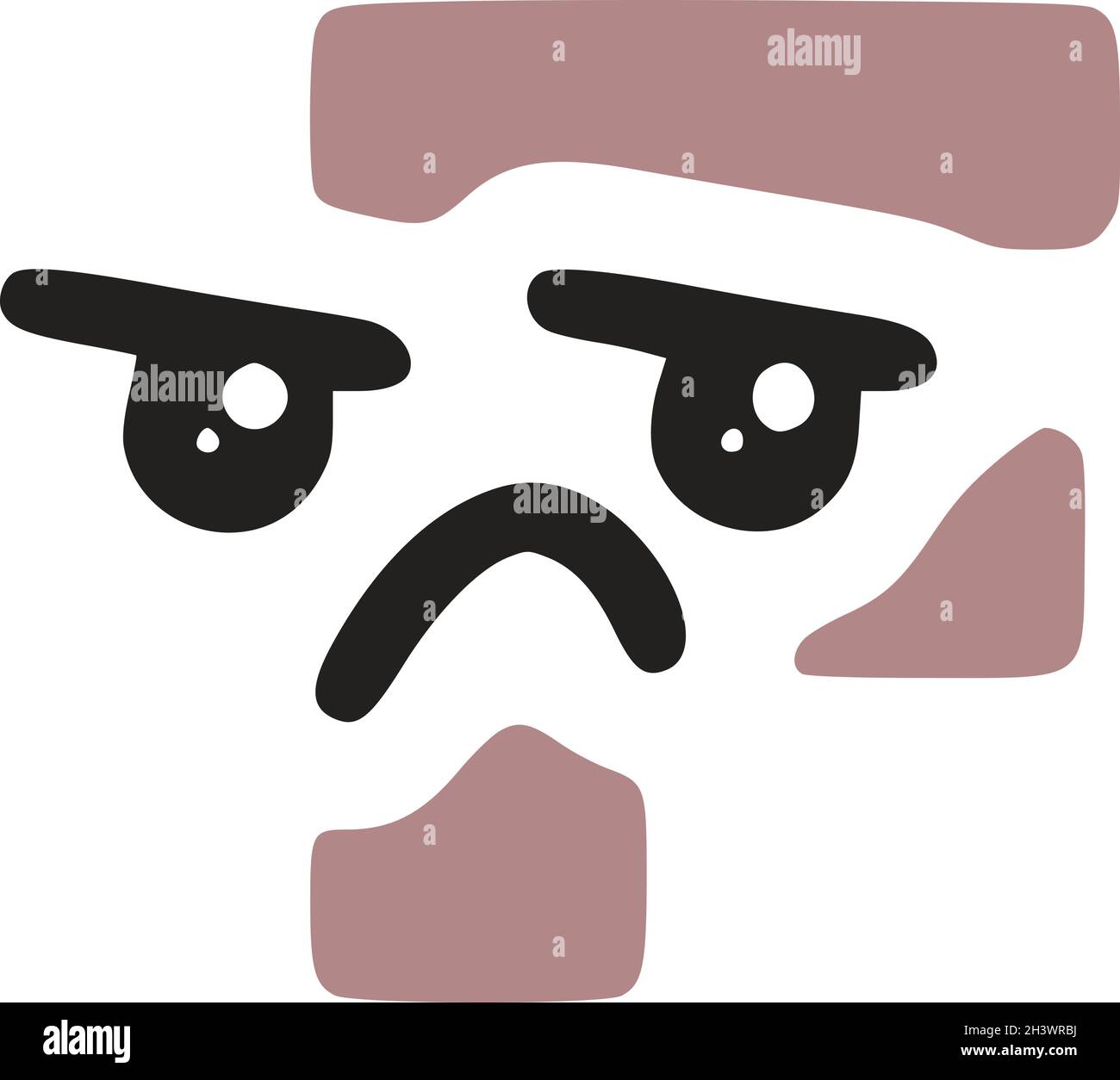 Letter sad logo Cut Out Stock Images & Pictures - Alamy