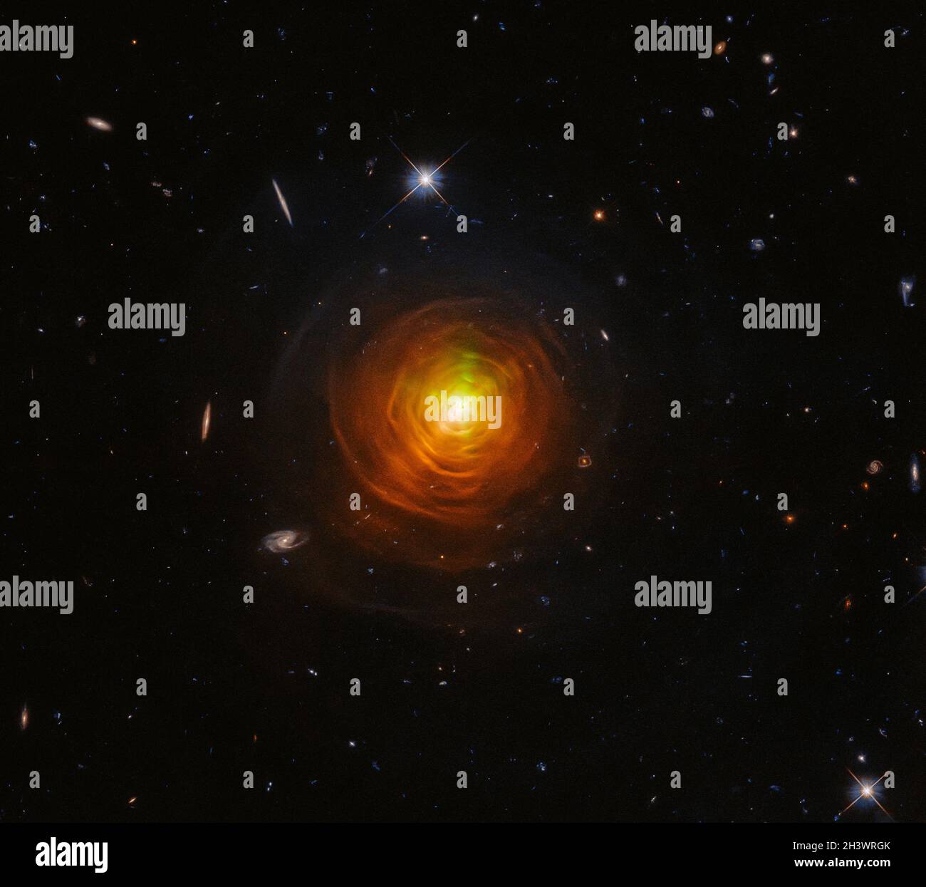 Red Giant Star Of The Layers