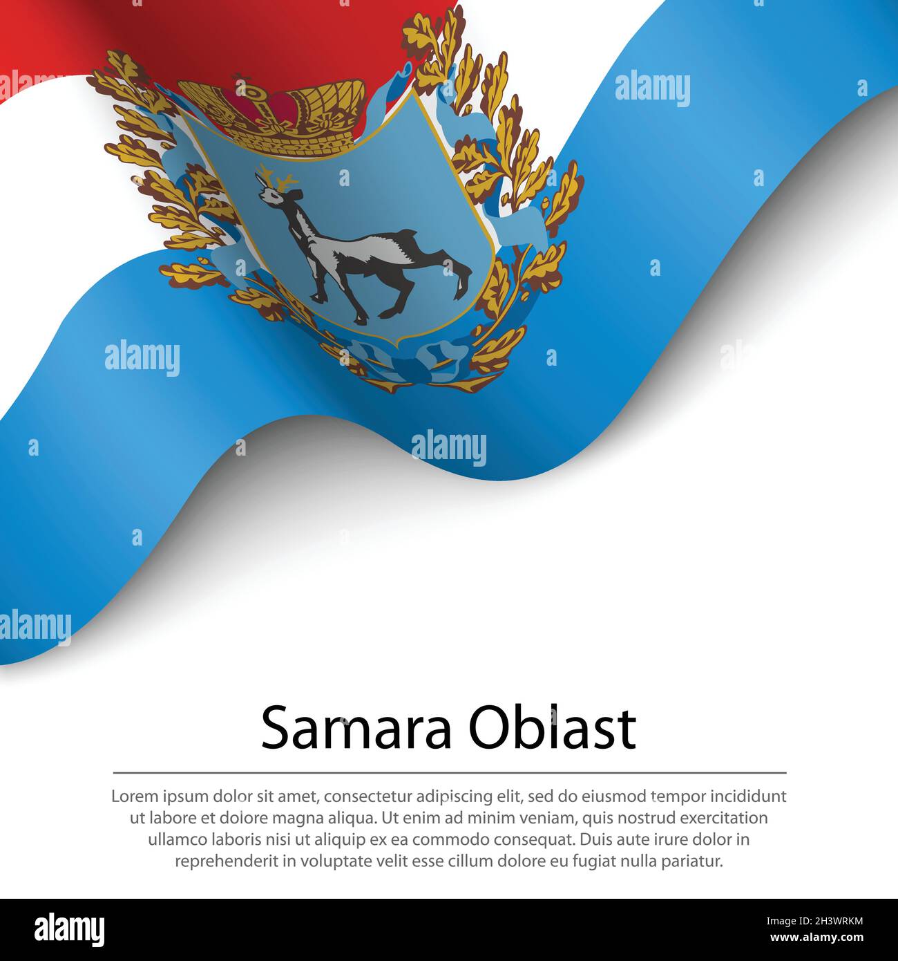 The samara flag Stock Vector Images - Alamy