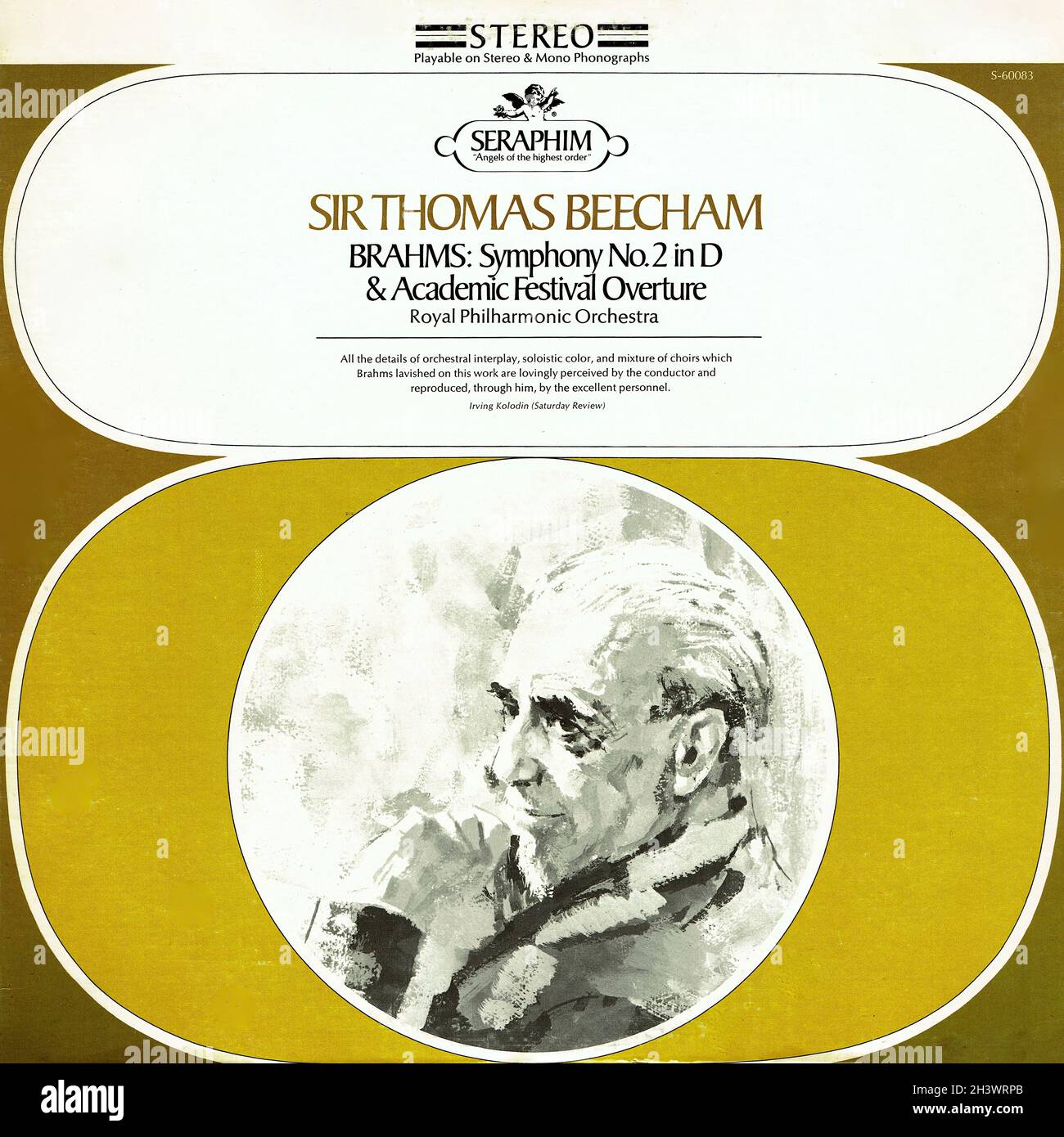 Brahms Symphony 2 â€¢ Academic Festival - Beecham Seraphim 1 ...