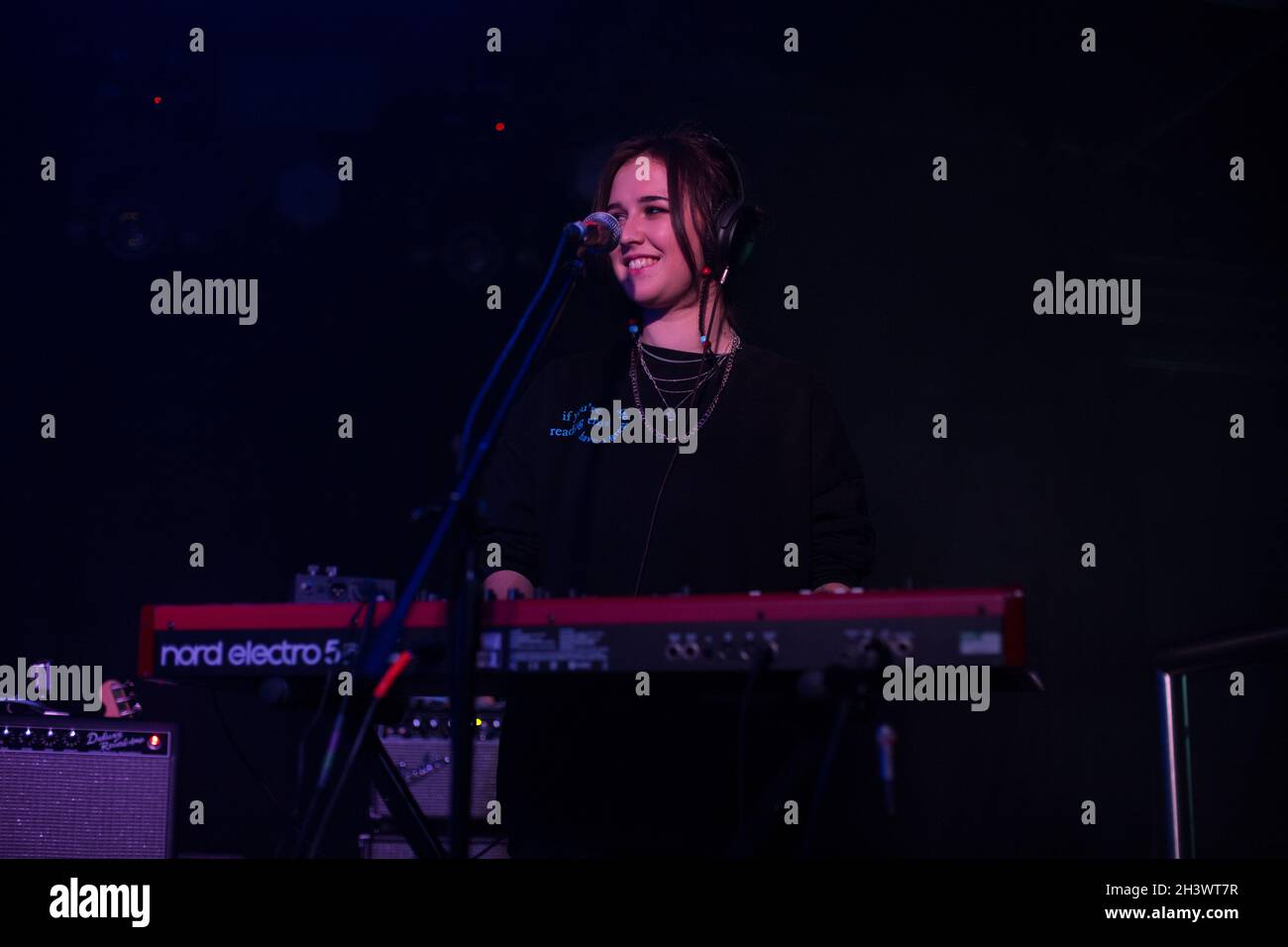 Emma McGrath , Live at Manchester Academy uk 21st october 2021 Stock ...