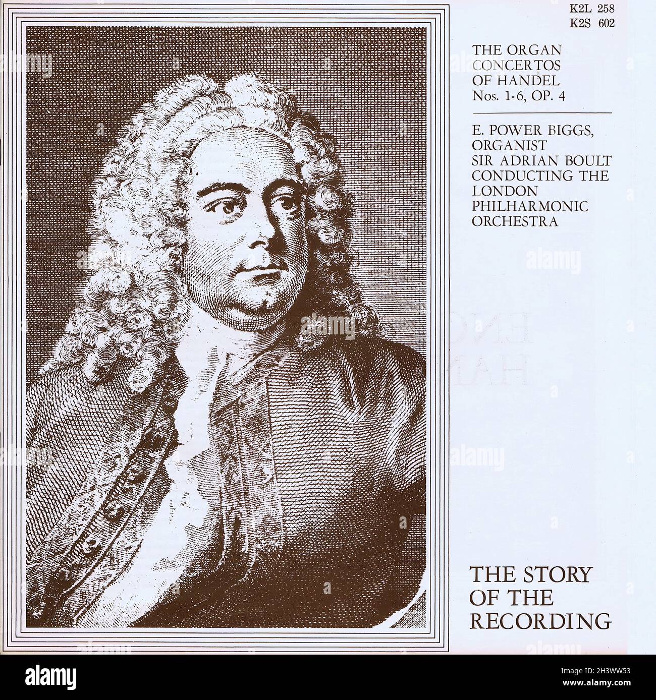 Handel Organ Concerti, Op 4 - Biggs Boult Columbia-2 - Classical Music ...