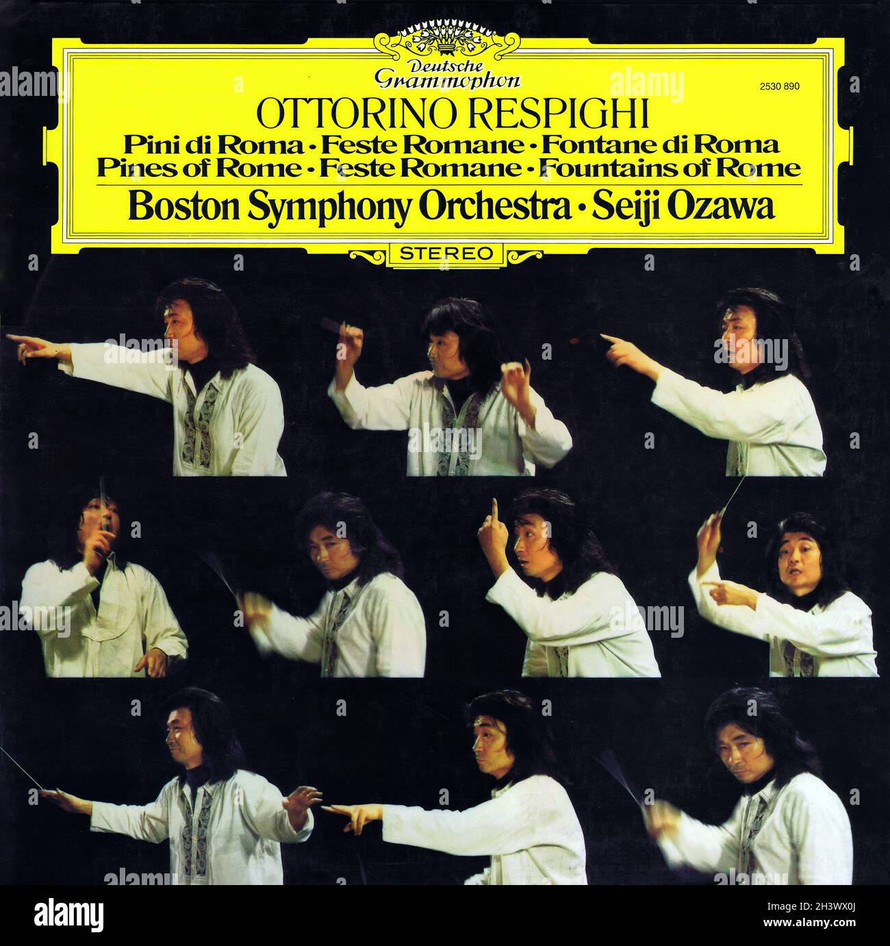Respighi Pini di Roma Feste Romane Fontane di Roma - Ozawa DGG ...