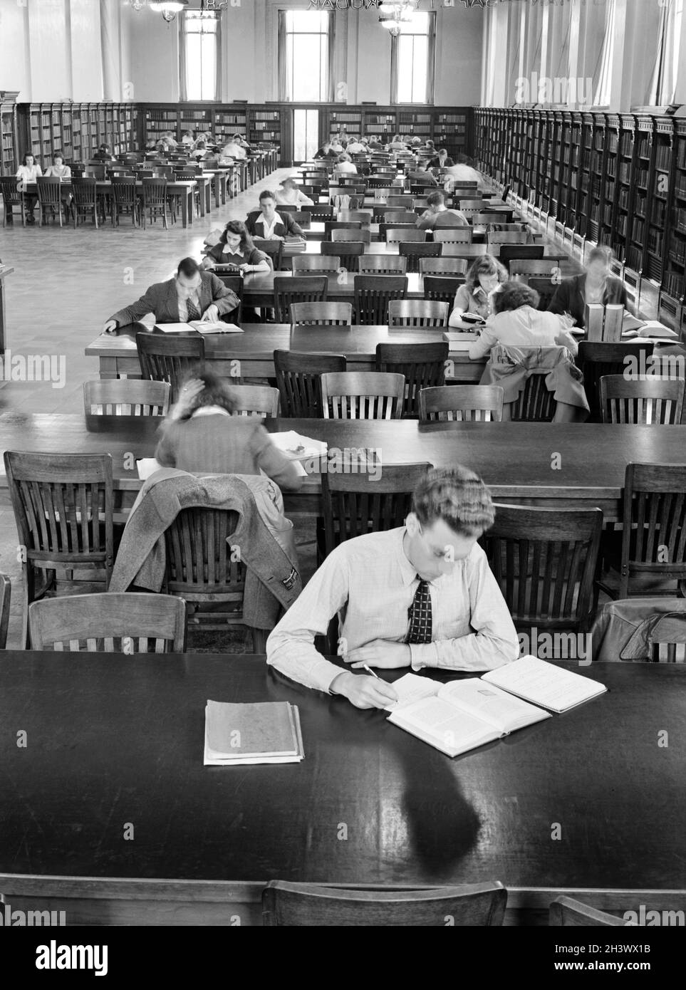 Library and administration Black and White Stock Photos & Images - Alamy