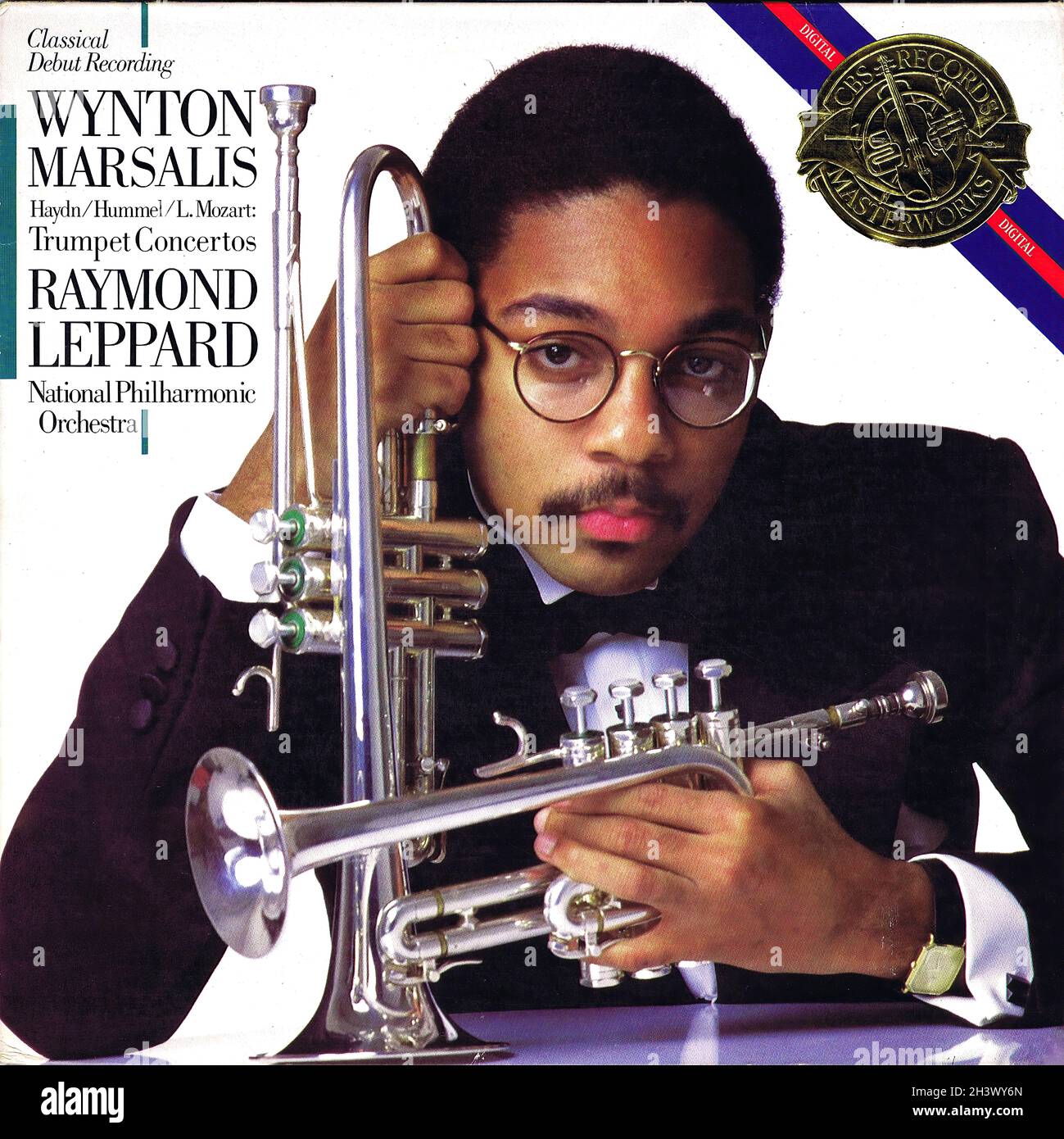 Trumpet Concerti Haydn Hummel L Mozart - Marsalis Leppard CBS ...
