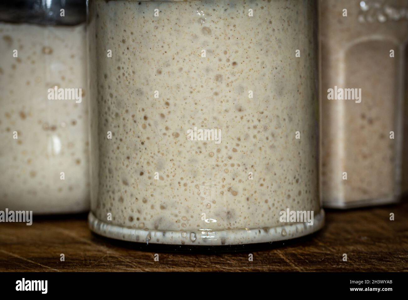 Old sourdough starter hi-res stock photography and images - Alamy