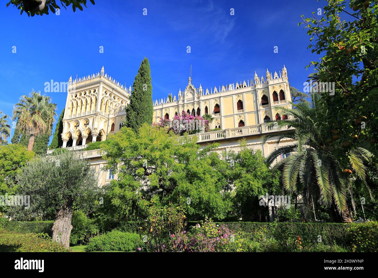 Isola del Garda. Island on Lake Garda, Italy, Europe Stock Photo - Alamy