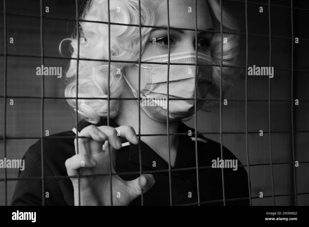 Sad prisoner hi-res stock photography and images - Alamy