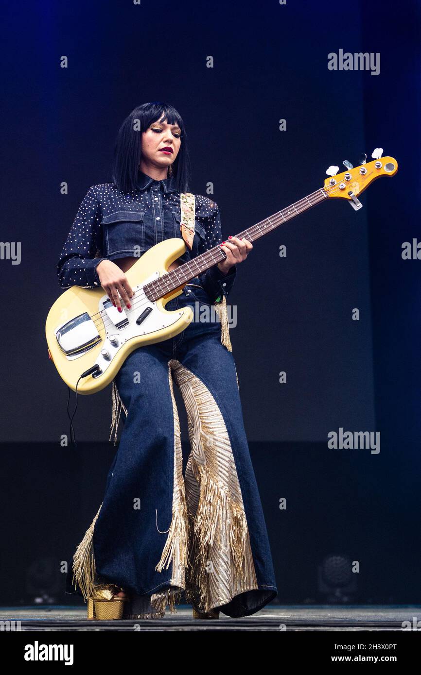 San Francisco, California, USA. 29th Oct, 2021. KKhruangbin - Laura Lee ...