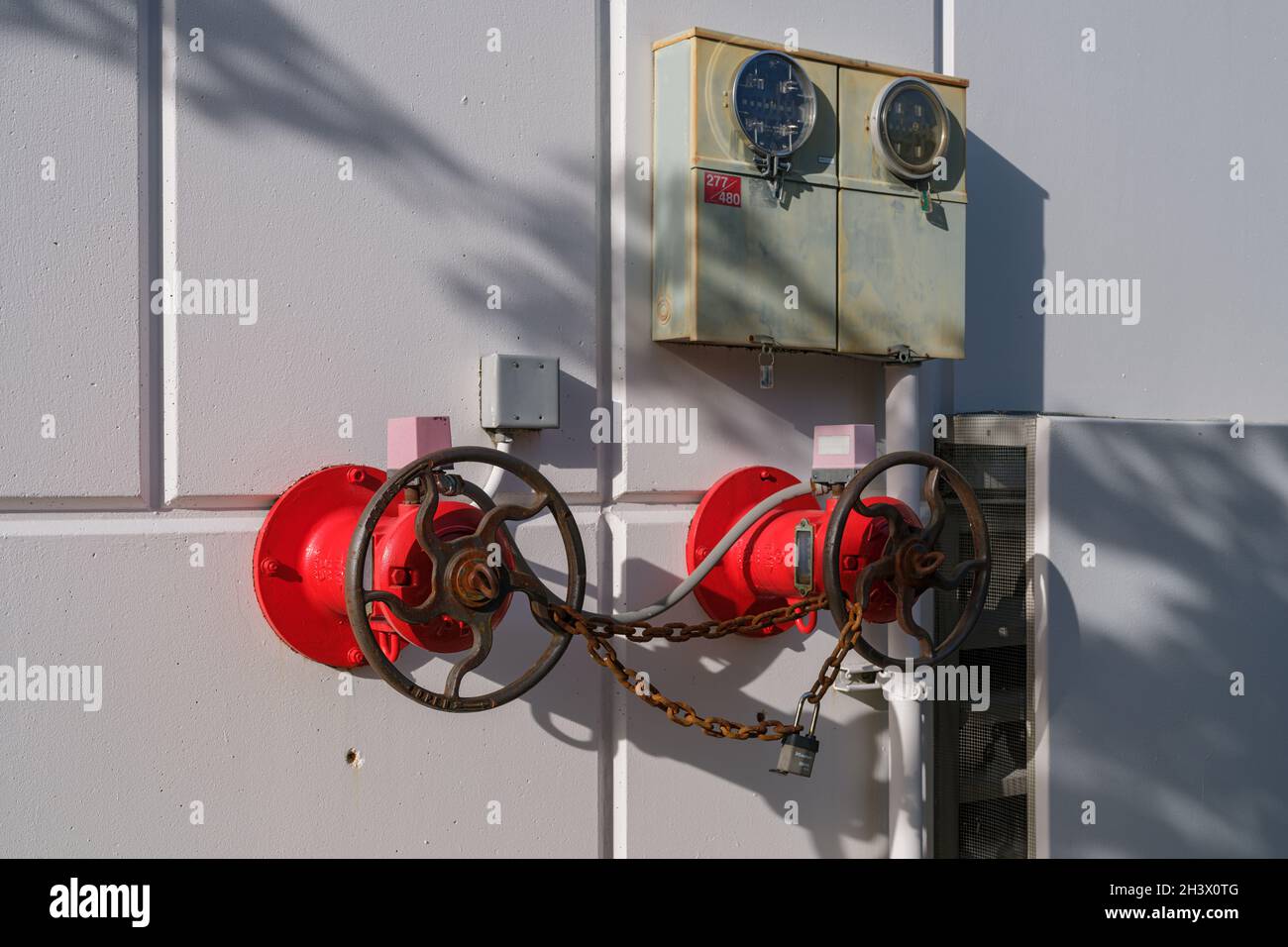 Fire protection gate valve hi-res stock photography and images - Alamy