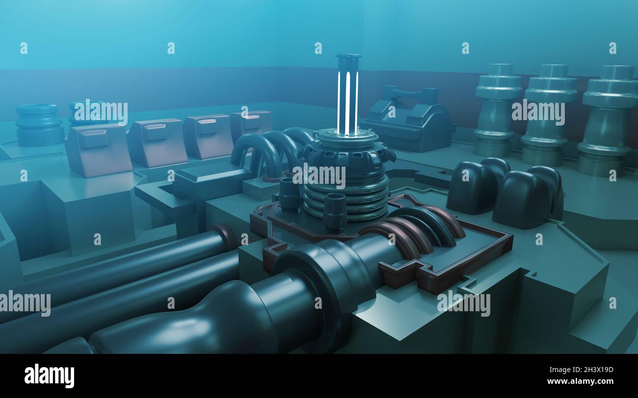 The nuclear reactor of the future Stock Photo - Alamy