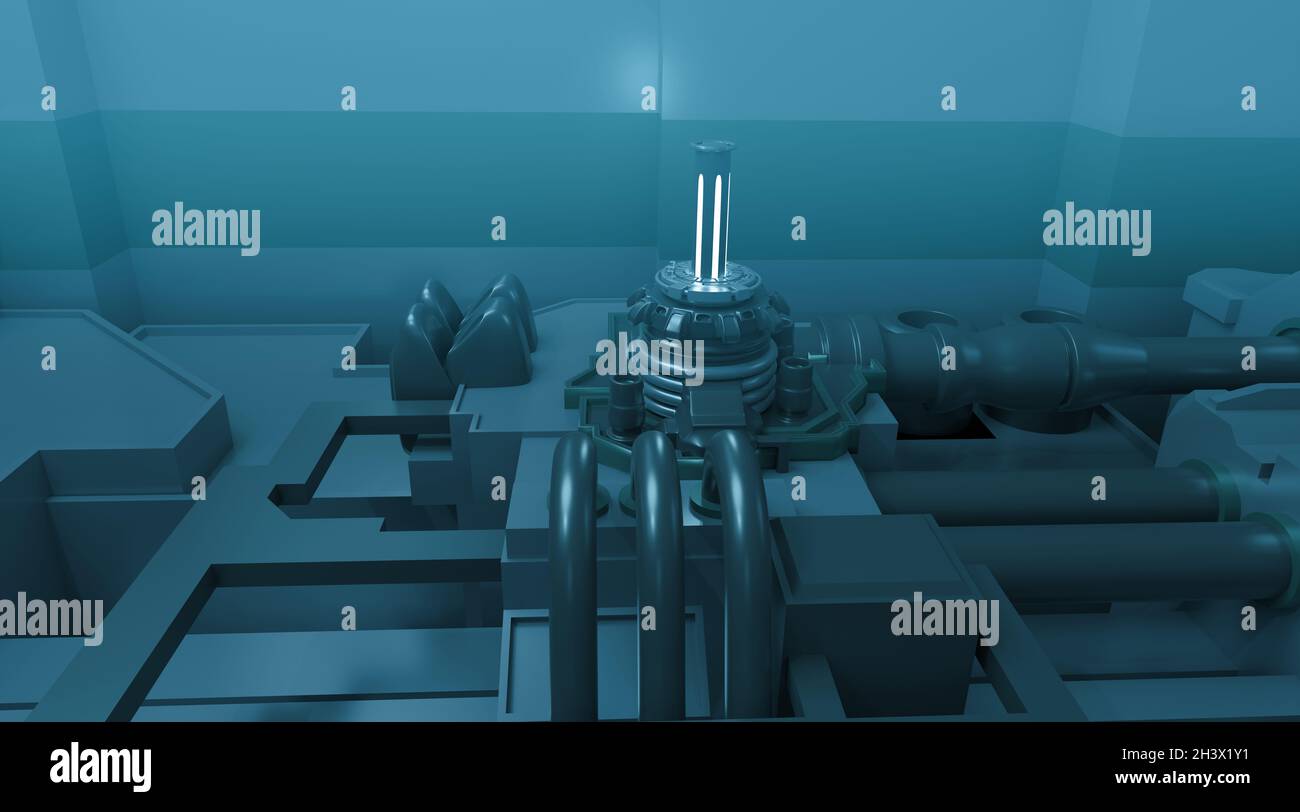 The nuclear reactor of the future Stock Photo - Alamy